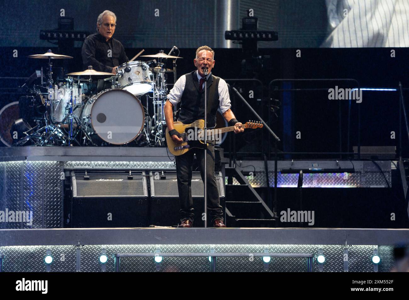 London, UK. July 25th, 2024. Bruce Springsteen and The E Street Band ...