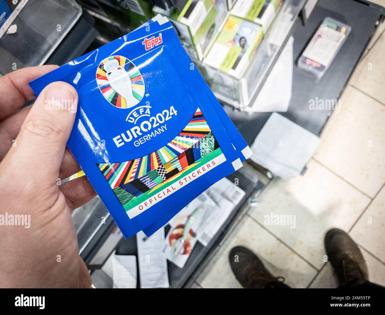 Euro2024 stickers hi-res stock photography and images - Alamy