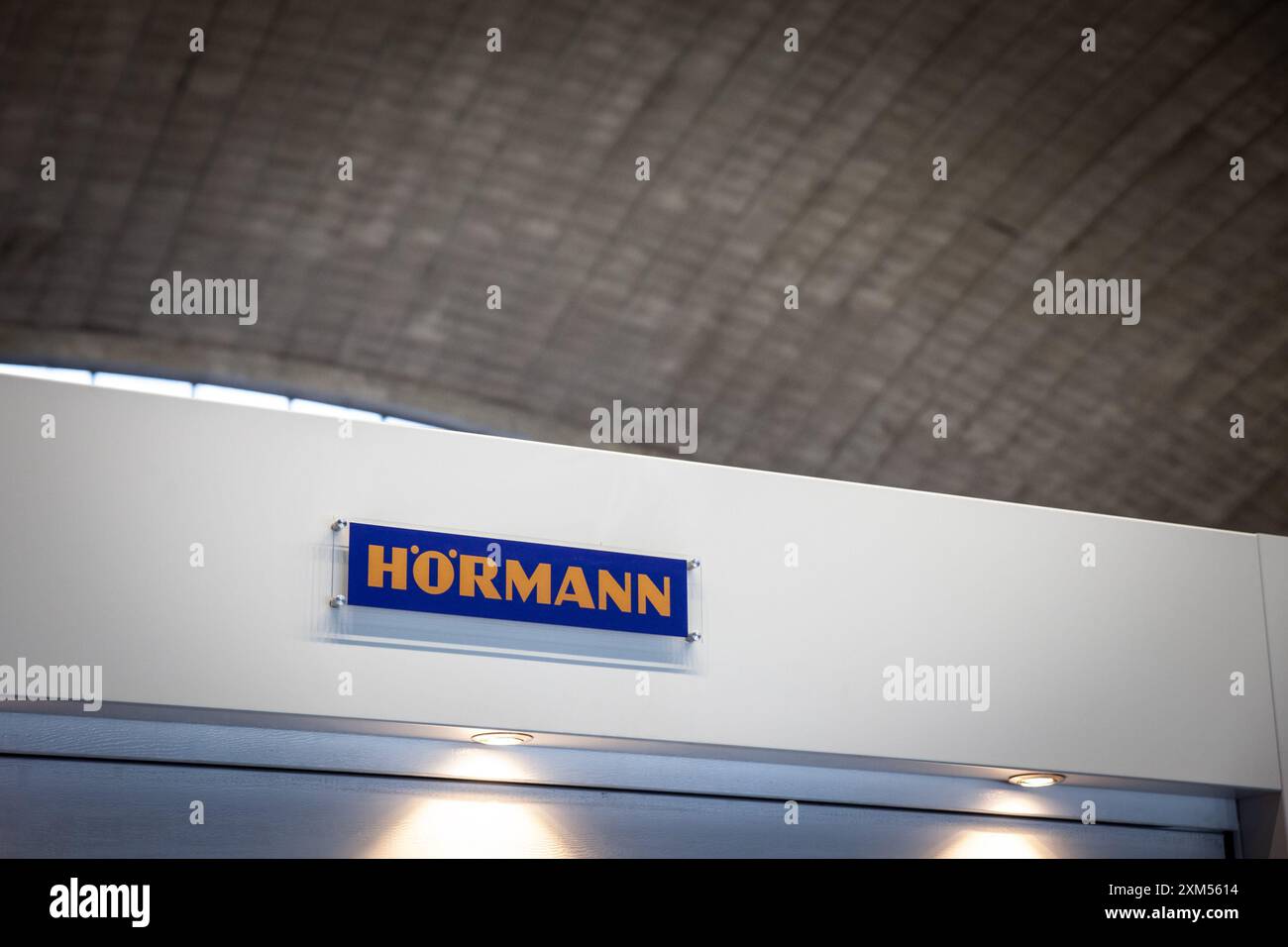 Picture of a sign with the logo of Hormann on their main store for ...