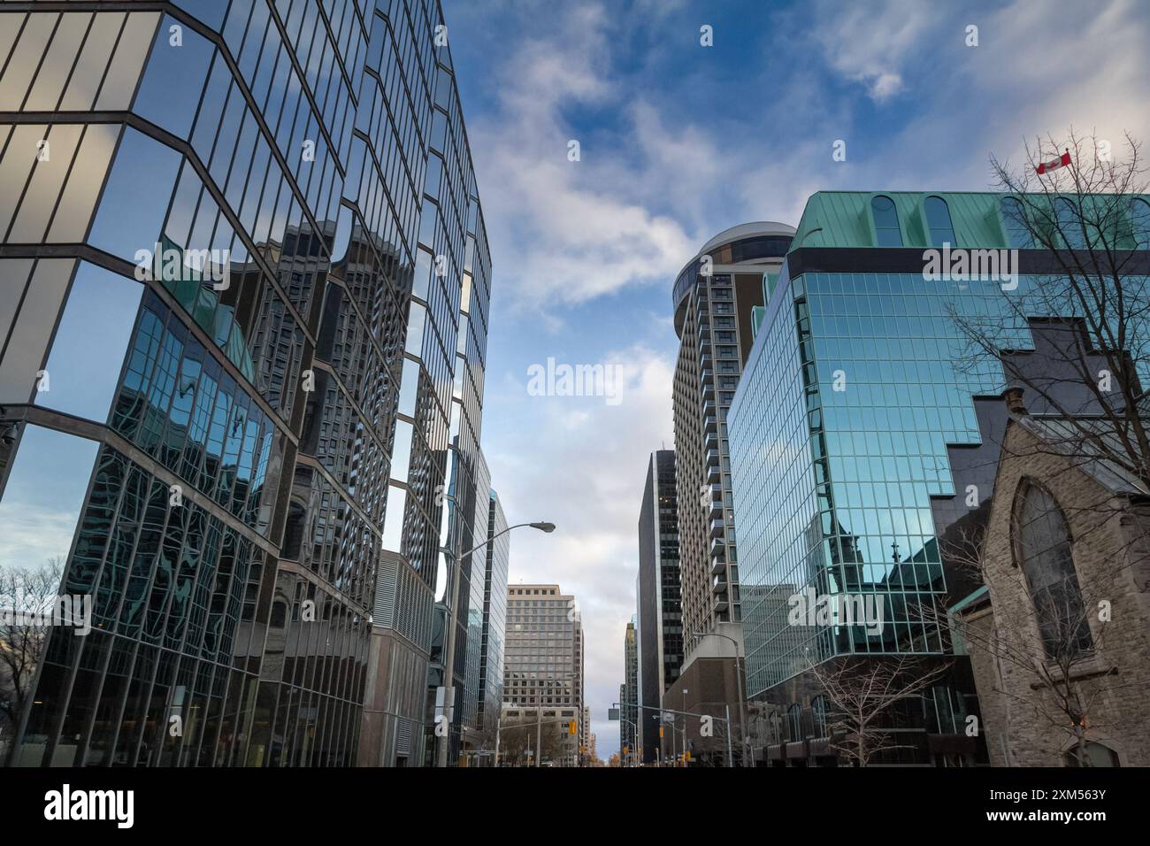 Picture of Ottawa CDB, with modern skyscrapers, for office space ...