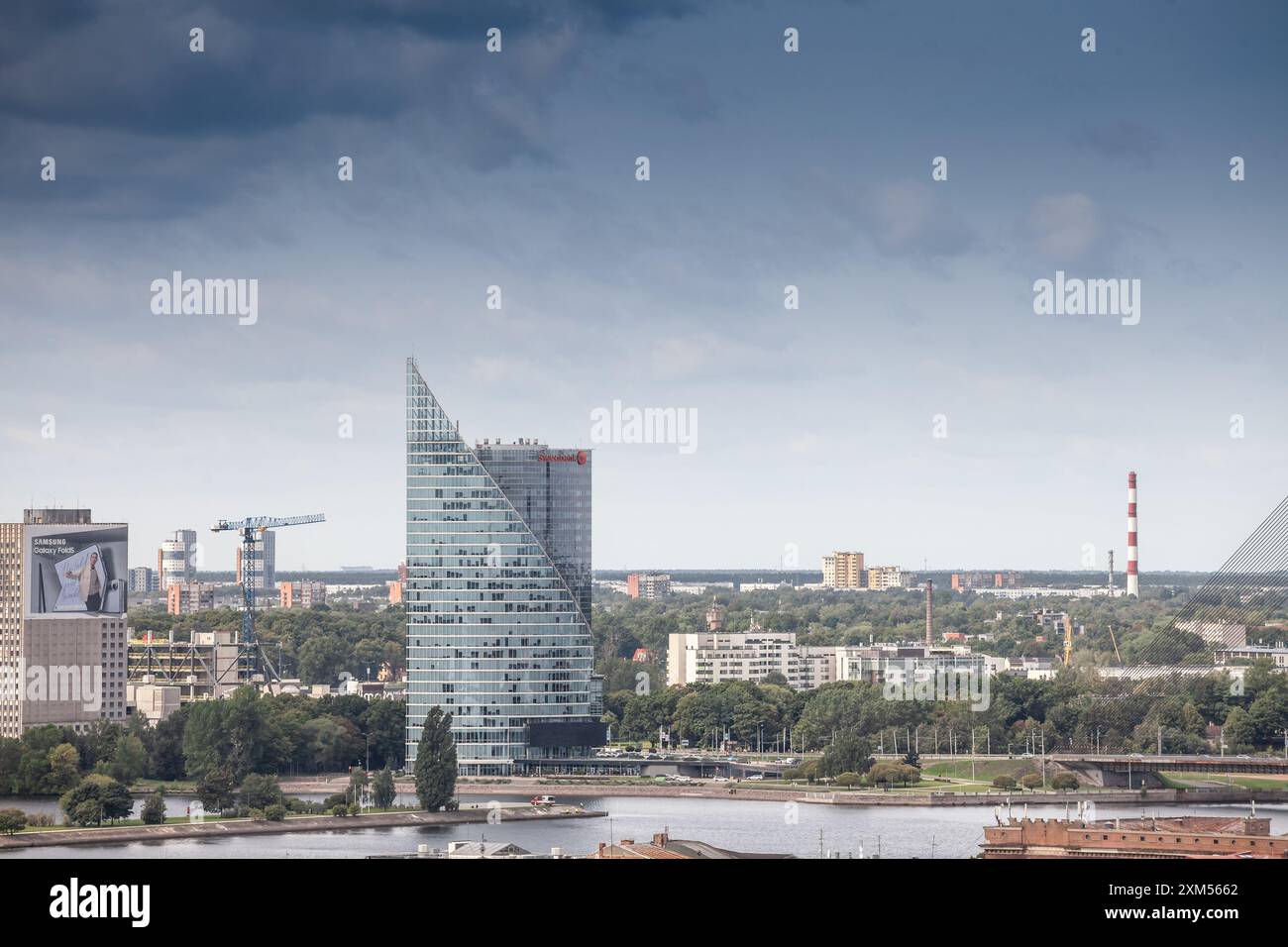 Picture of the business district skyline of skyscrapers of the kipsala ...