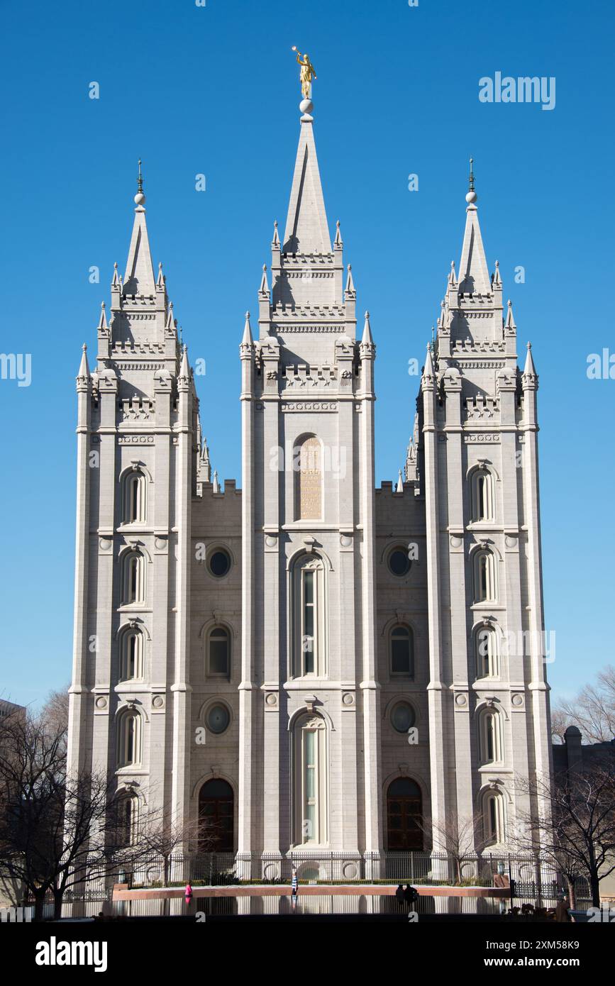 Salt Lake Temple Stock Photo - Alamy