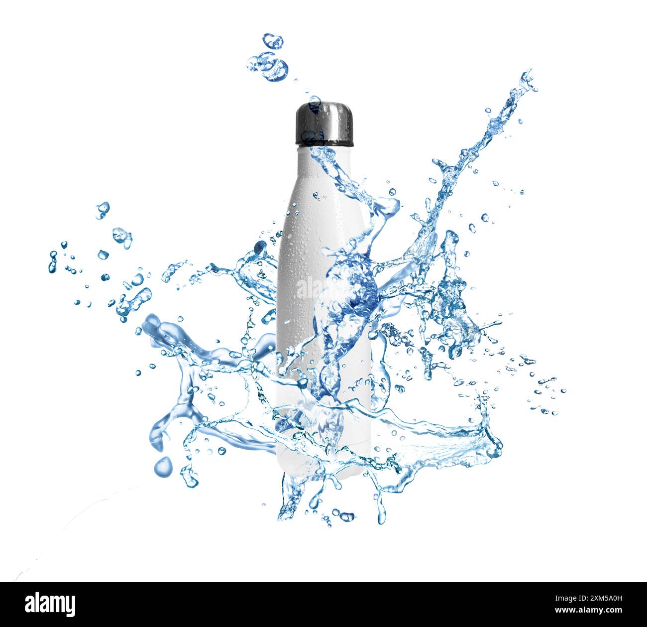Flying splashes fresh pure water hi-res stock photography and images ...