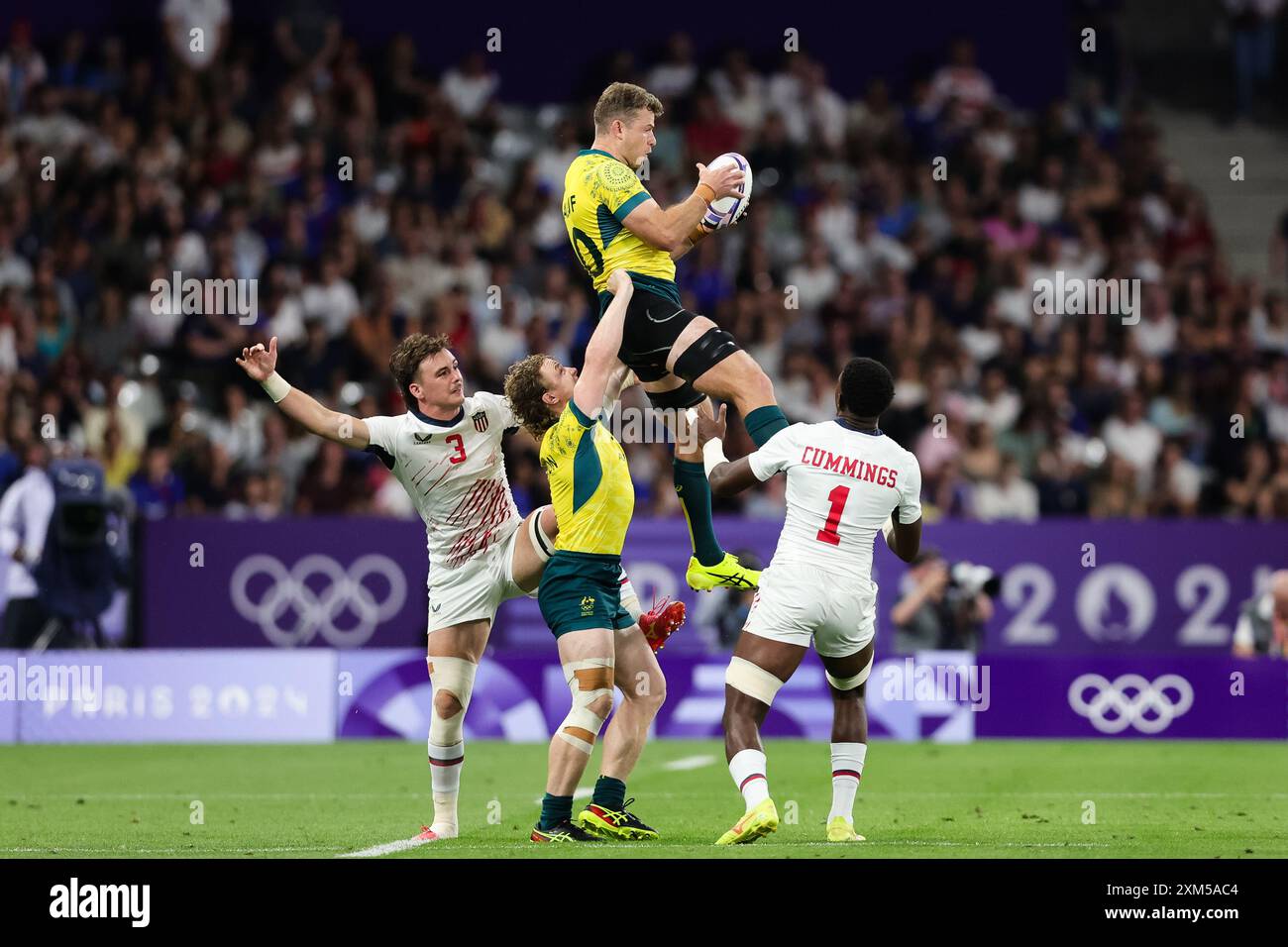 Paris, France, 25 July, 2024. Nick Malouf (10) of Team Australia ...