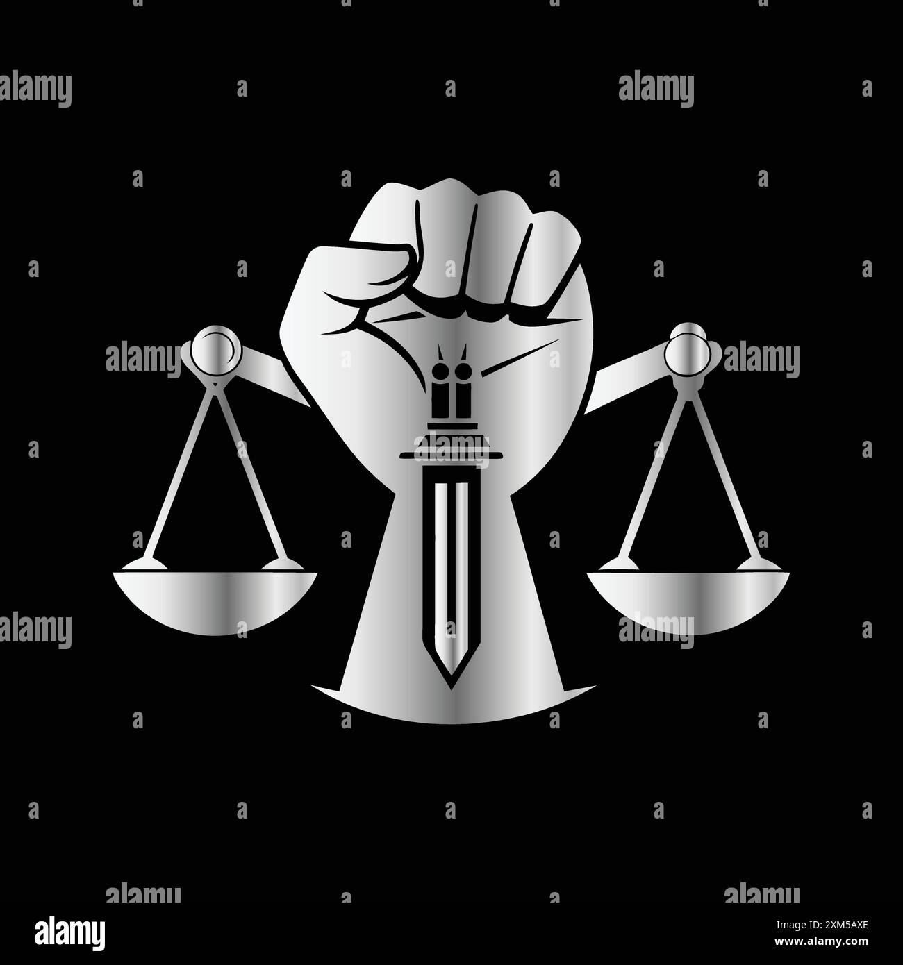 Law firm logo Stock Vector Images - Alamy
