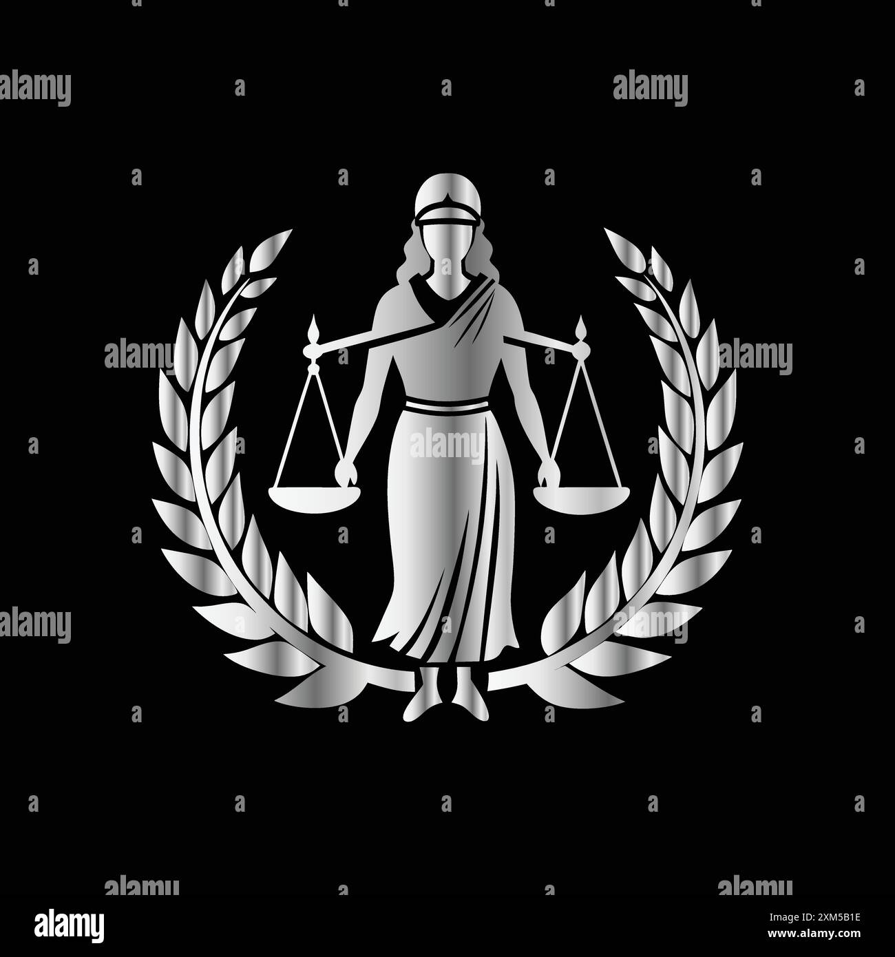 Law firm logo Stock Vector Images - Alamy