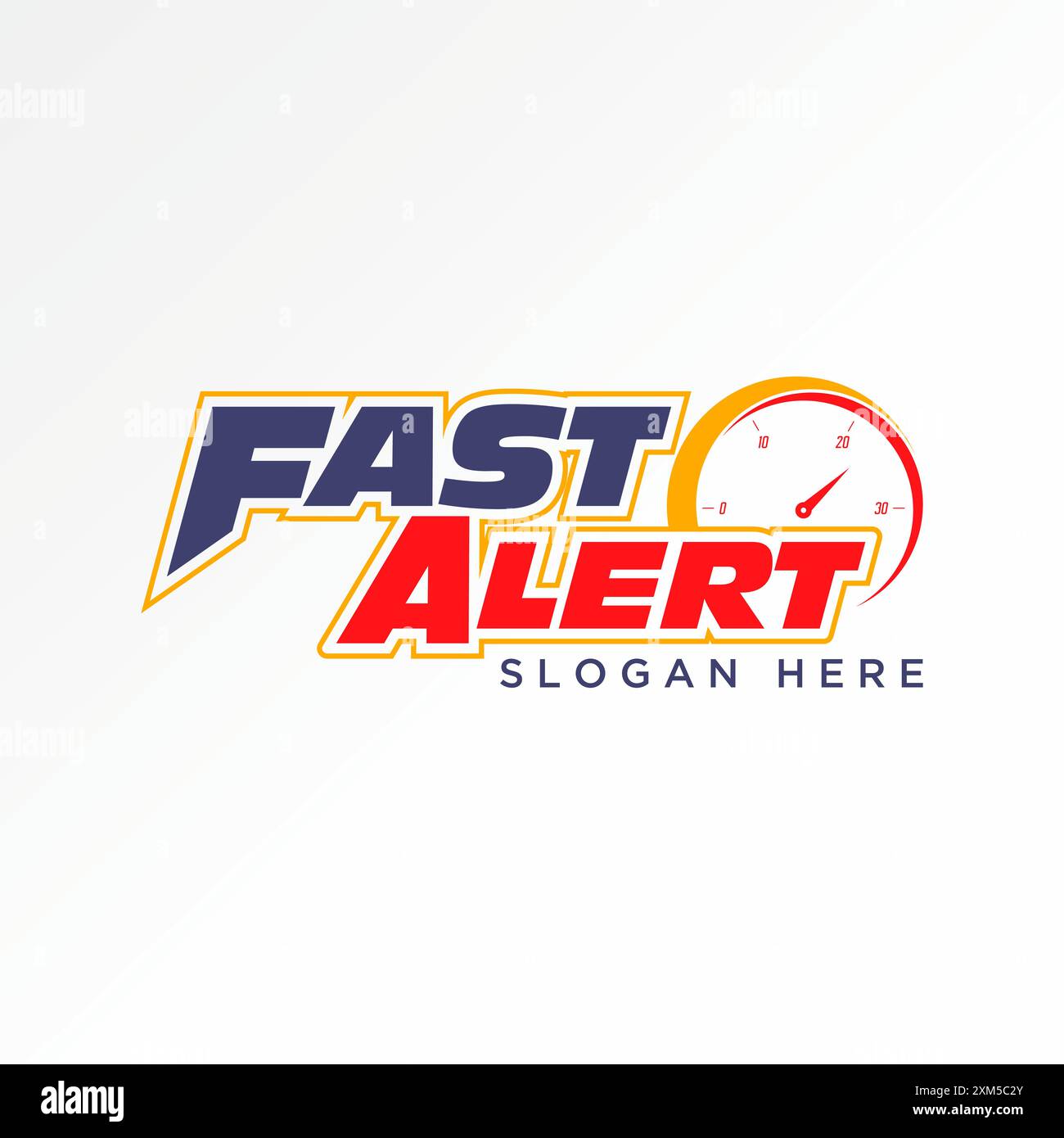 Logo design graphic concept abstract creative premium vector stock Fast ...