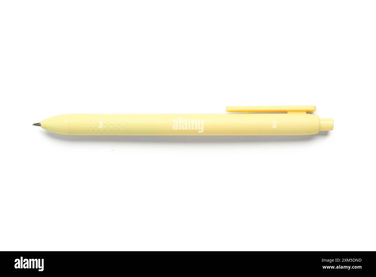 Yellow ballpoint pen hi-res stock photography and images - Alamy
