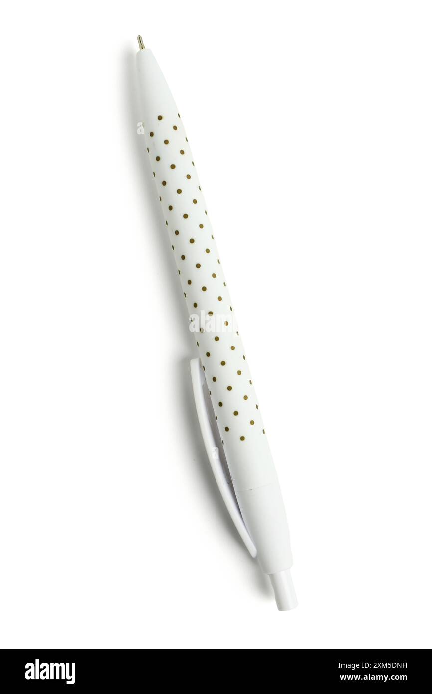 Automatic plastic ballpoint pen Cut Out Stock Images & Pictures - Alamy