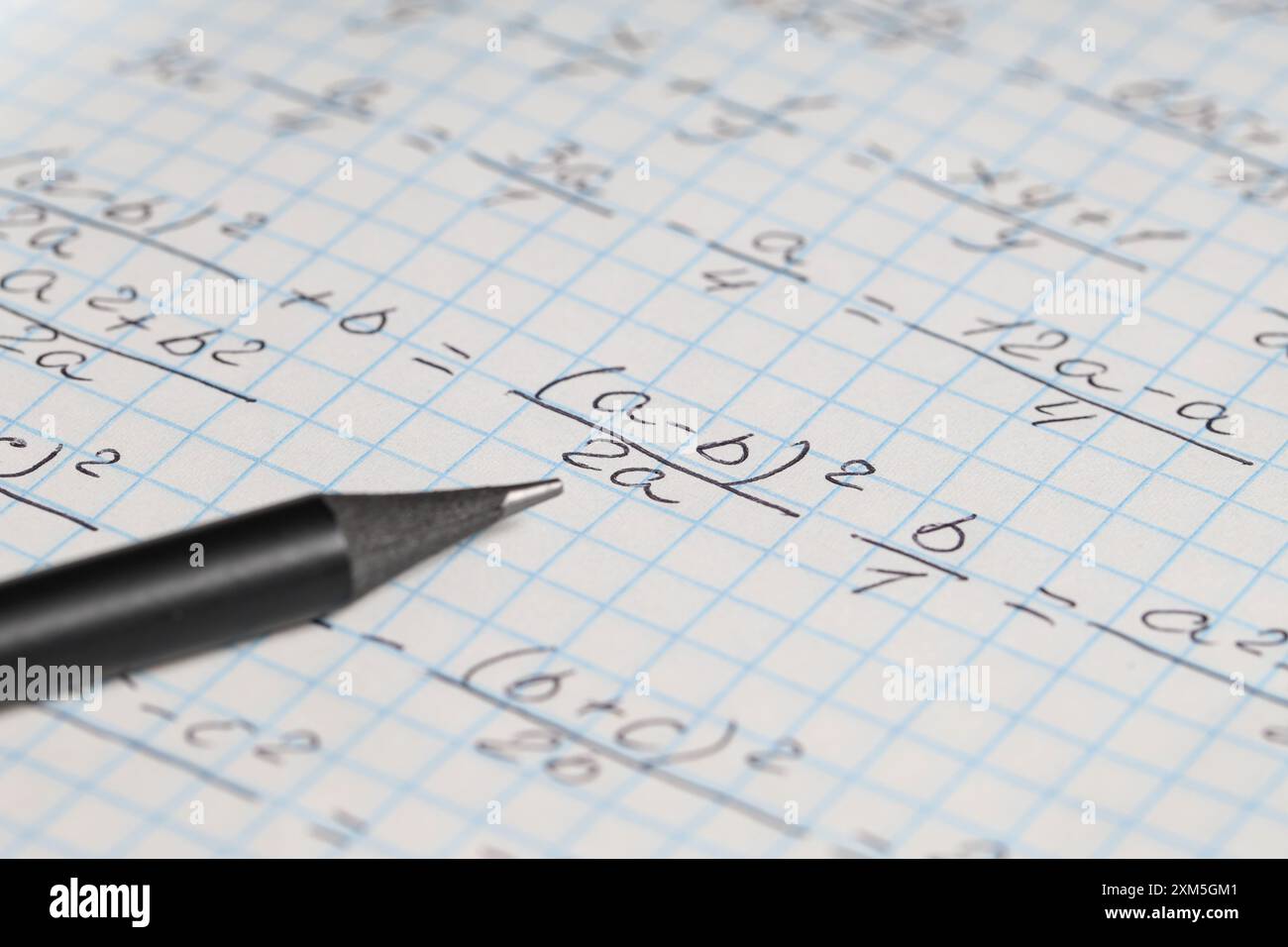 Handwritten formulas hi-res stock photography and images - Alamy