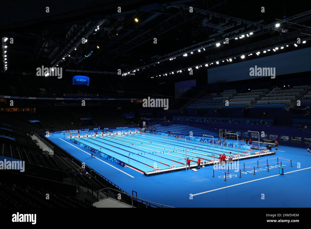 Nanterre, France. 25th July, 2024. Paris La Defense Arena/General view ...