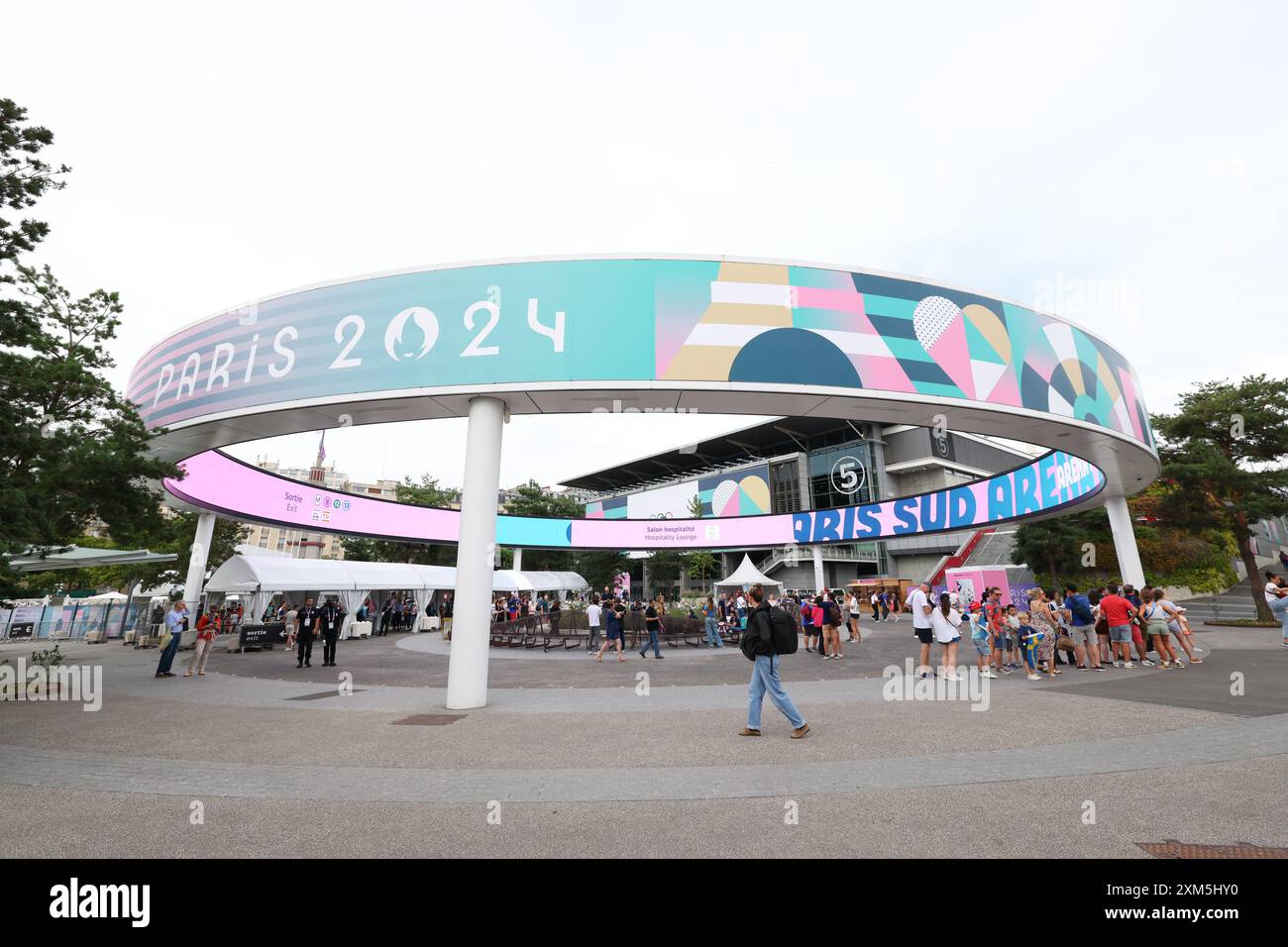 Paris, France. 25th July, 2024. South Paris Arena Table Tennis : The ...