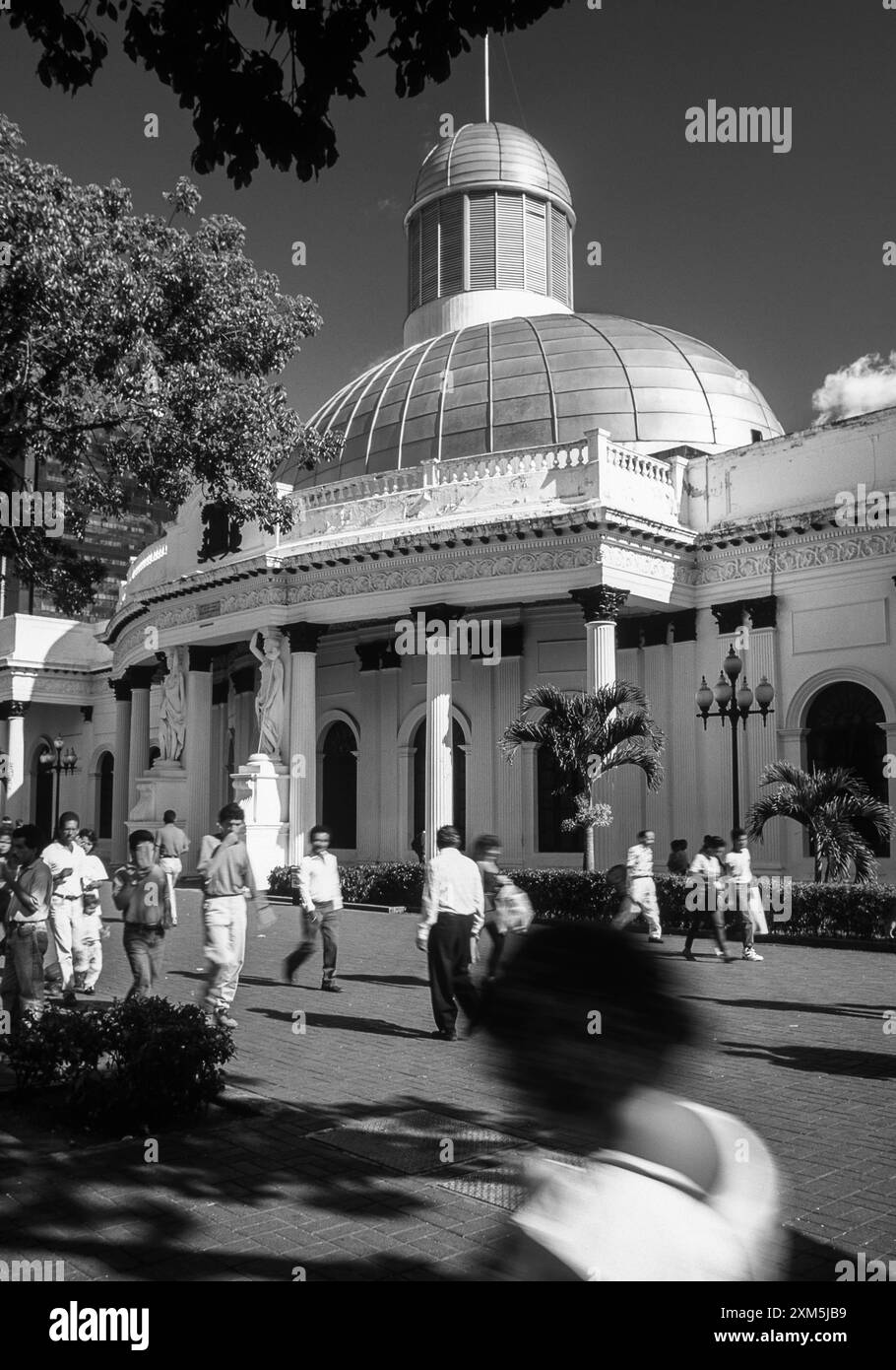 People walking in front of National Assembly Capitolio Congress ...