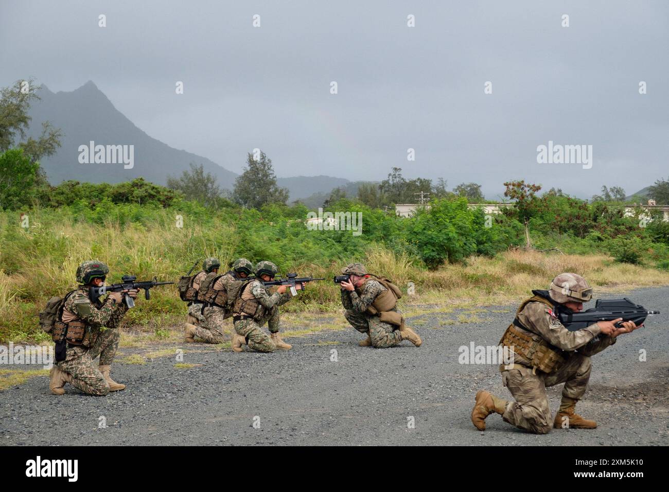 Peruvian naval infantry hi-res stock photography and images - Alamy
