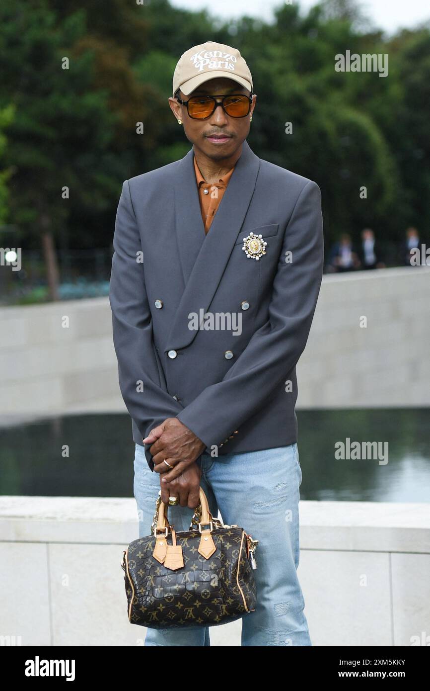 Pharrell Williams attending The Prelude to The Paris Games 2024 at the ...