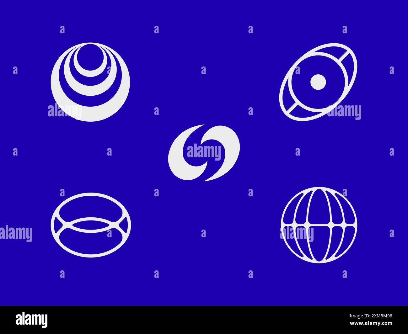 Retro futuristic elements. Y2K aesthetics Stock Vector Image & Art - Alamy
