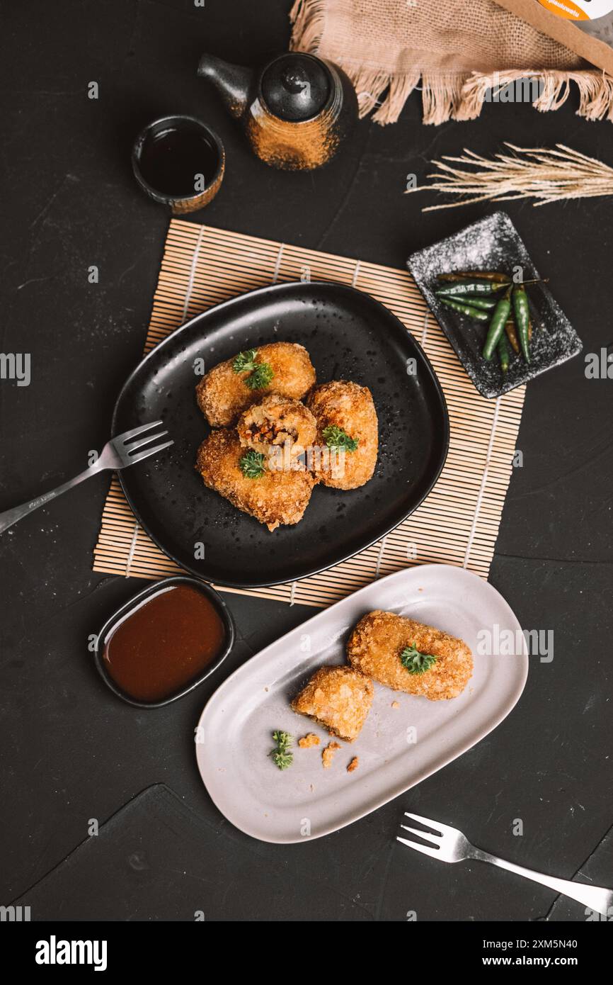 Croquette french food hi-res stock photography and images - Alamy