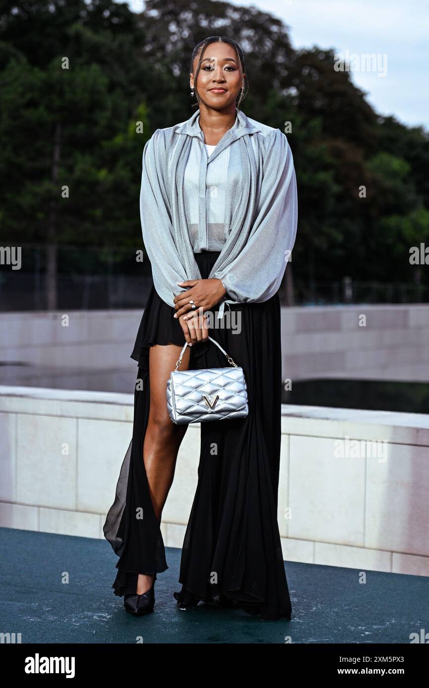 Paris, France. 26th July, 2024. Naomi Osaka posing for photos on the ...