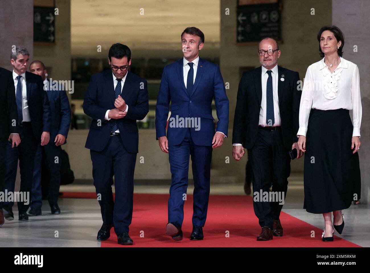 Paris, France. 25th July, 2024. French Foreign Minister Stephane ...