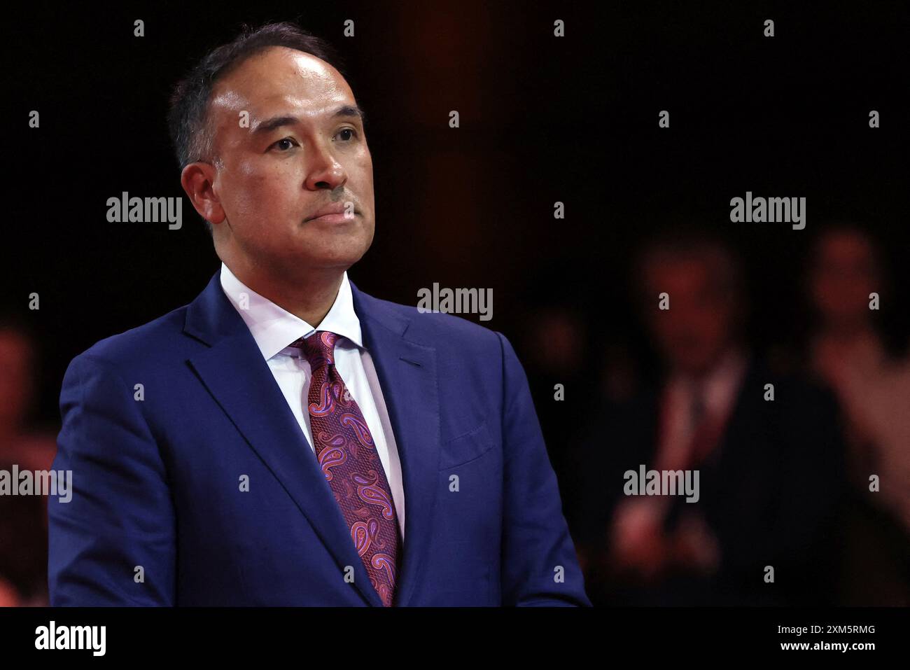 Paris, France. 25th July, 2024. NBA Deputy Commissioner and COO Mark ...