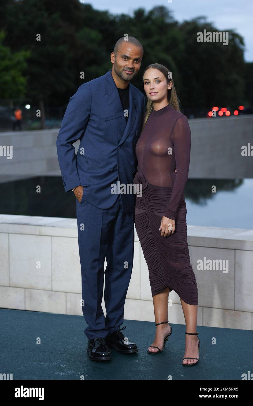 Tony Parker and Agathe Teyssier Napoletano attending The Prelude to The ...