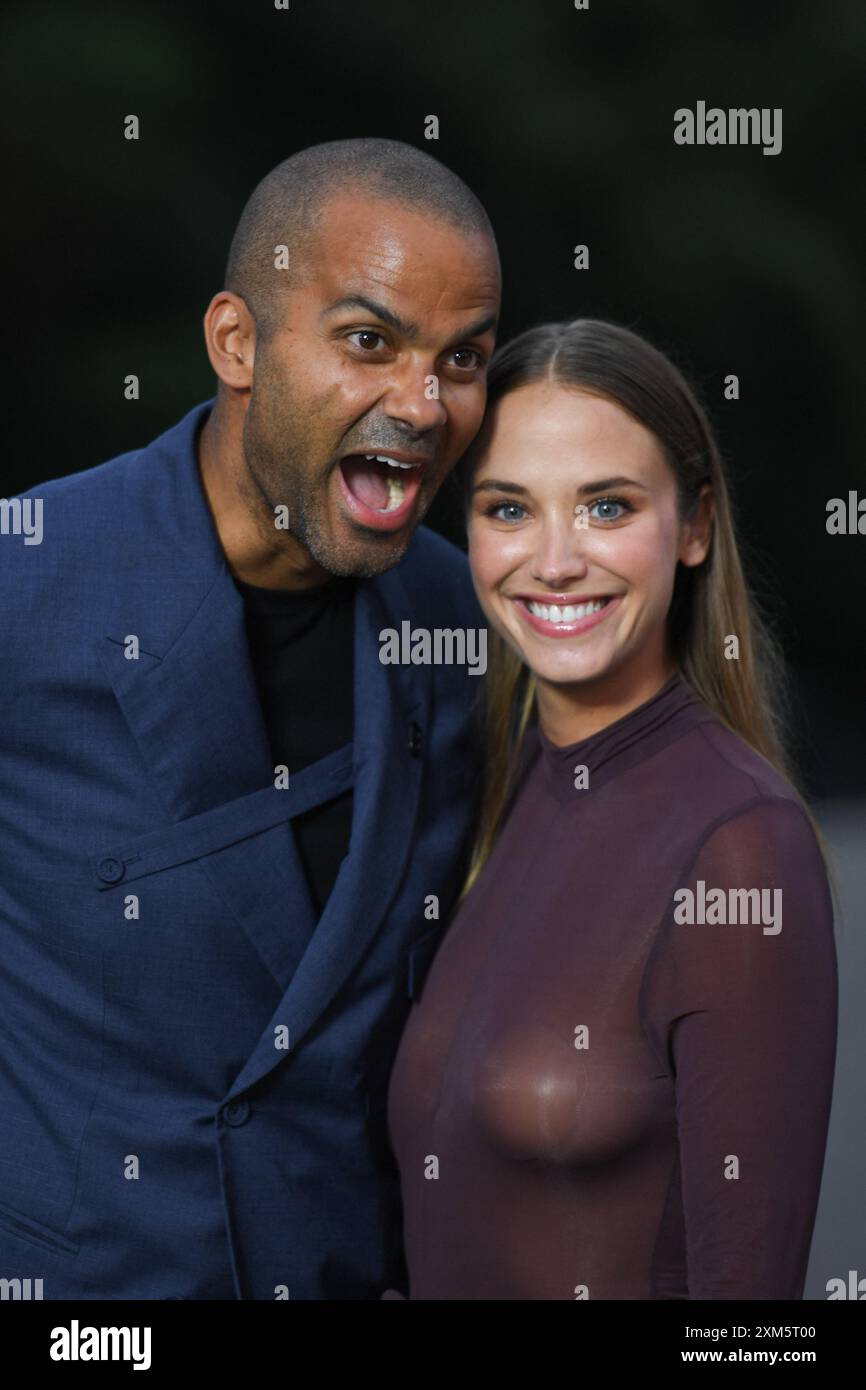 Tony Parker and Agathe Teyssier Napoletano attending The Prelude to The ...