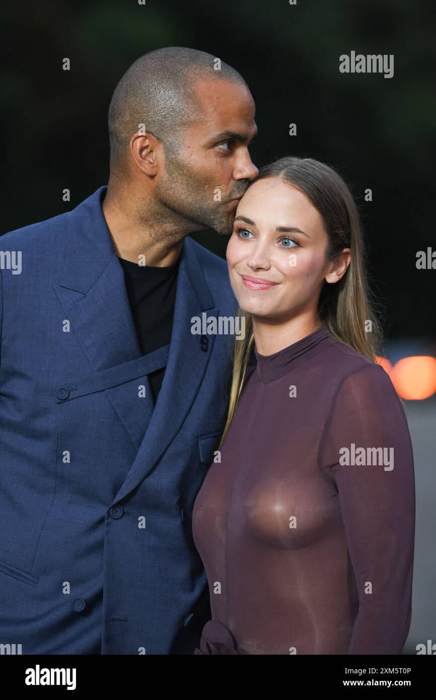 Tony Parker and Agathe Teyssier Napoletano attending The Prelude to The ...