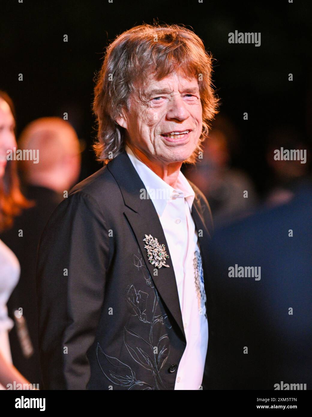 Paris, France. 26th July, 2024. Mick Jagger posing for photos on the ...