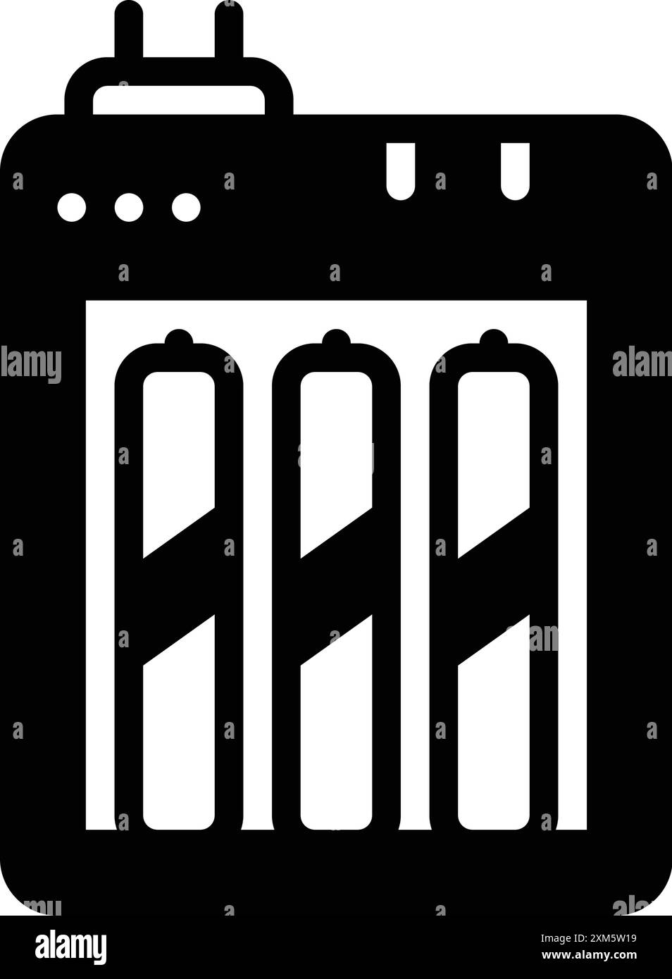 Charge devices sign battery Cut Out Stock Images & Pictures - Alamy