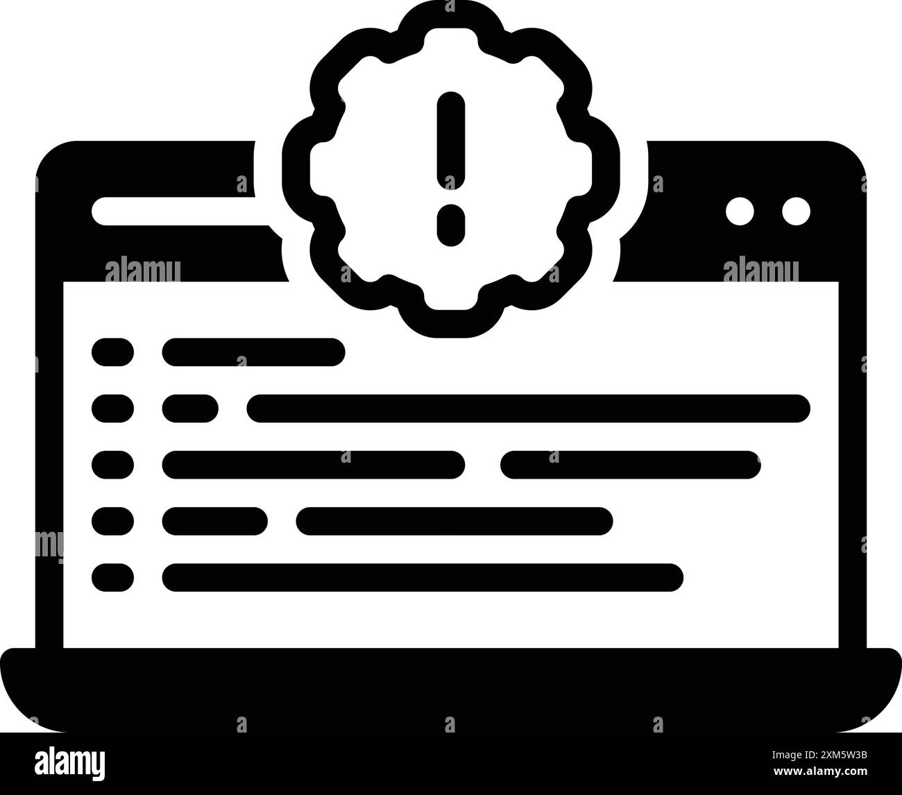 Programming issue Stock Vector Images - Alamy