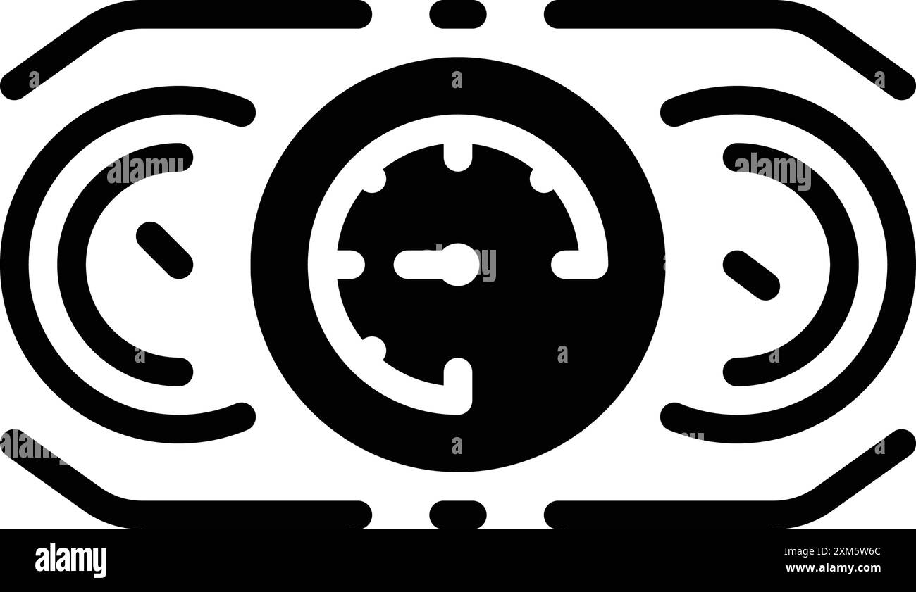 Icon for gauge, indicator Stock Vector Image & Art - Alamy