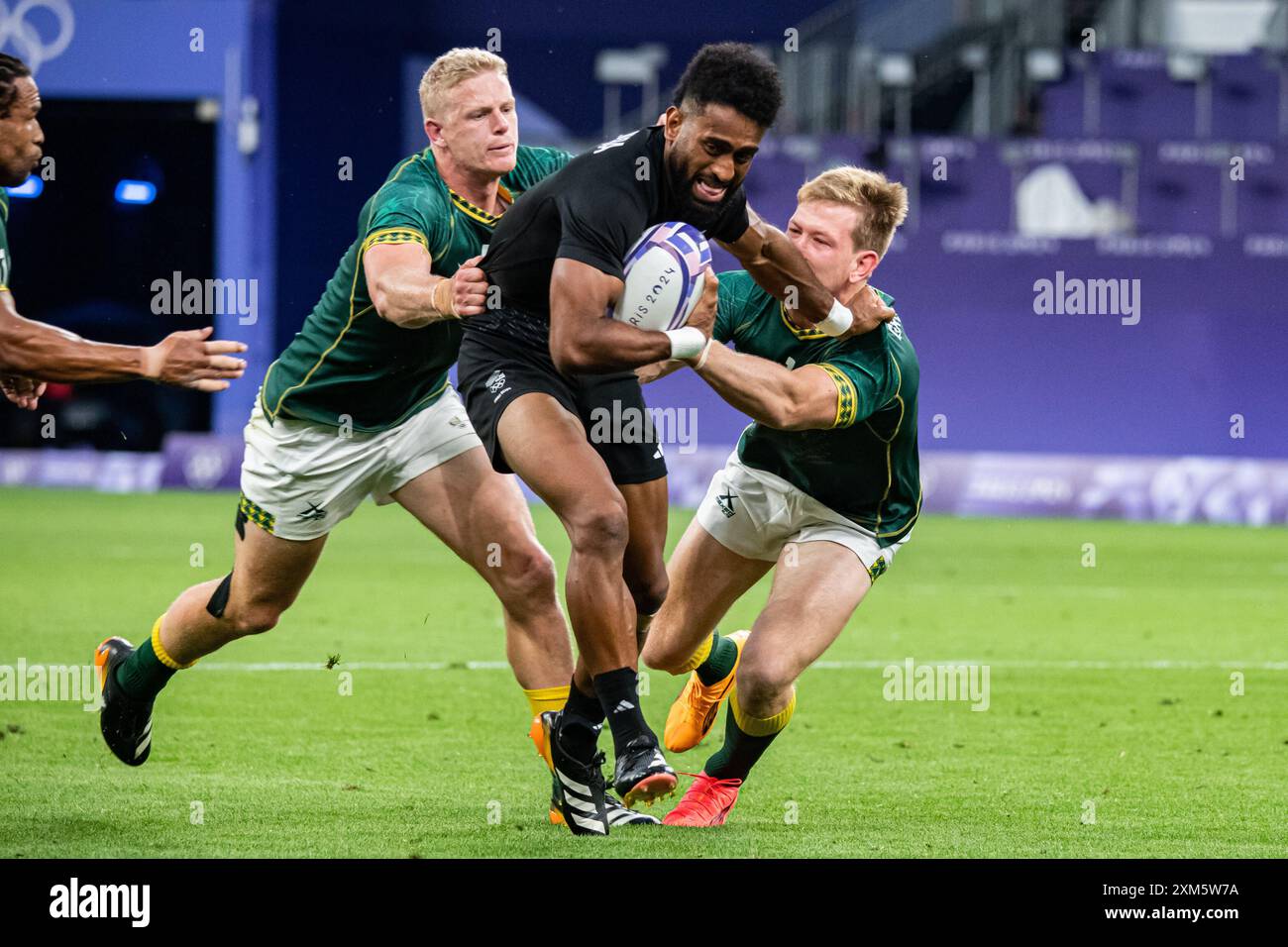 Akuila Rokolisoa (New Zealand), Rugby Sevens, Men's Quarter-final ...