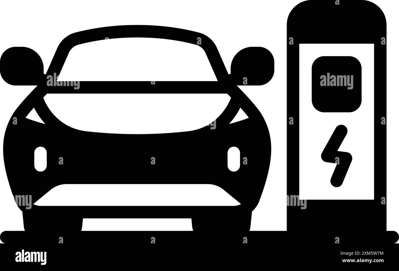 Chargeable vehicle Stock Vector Images - Alamy