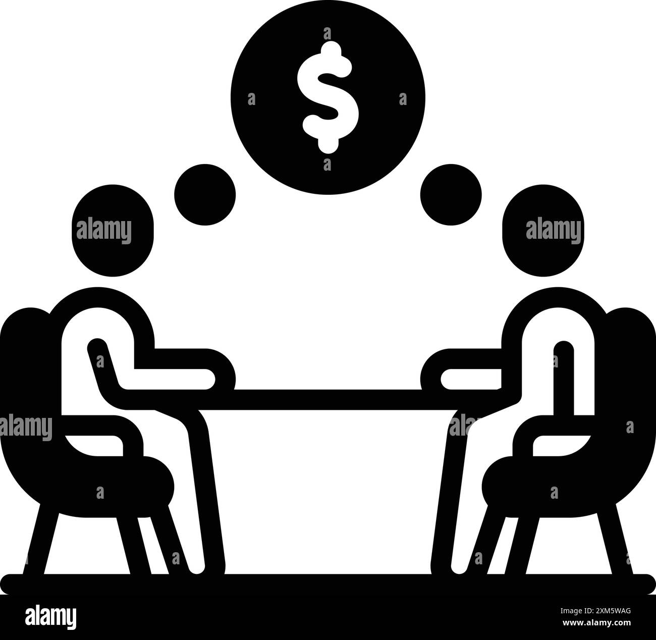 Icon for negotiation, chat Stock Vector Image & Art - Alamy