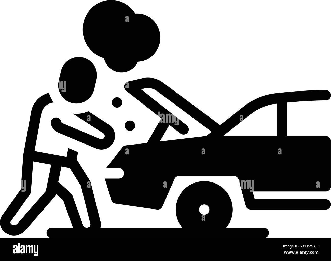 Icon for vehicle breakdown, vehicle Stock Vector Image & Art - Alamy