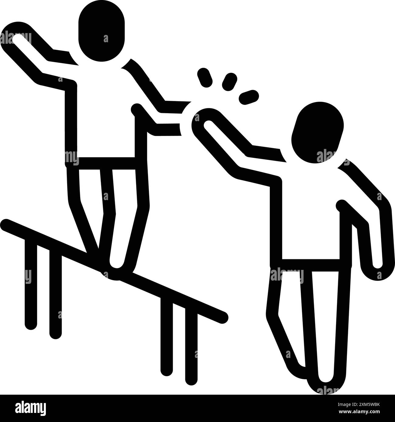Icon belief faith trust Black and White Stock Photos & Images - Alamy