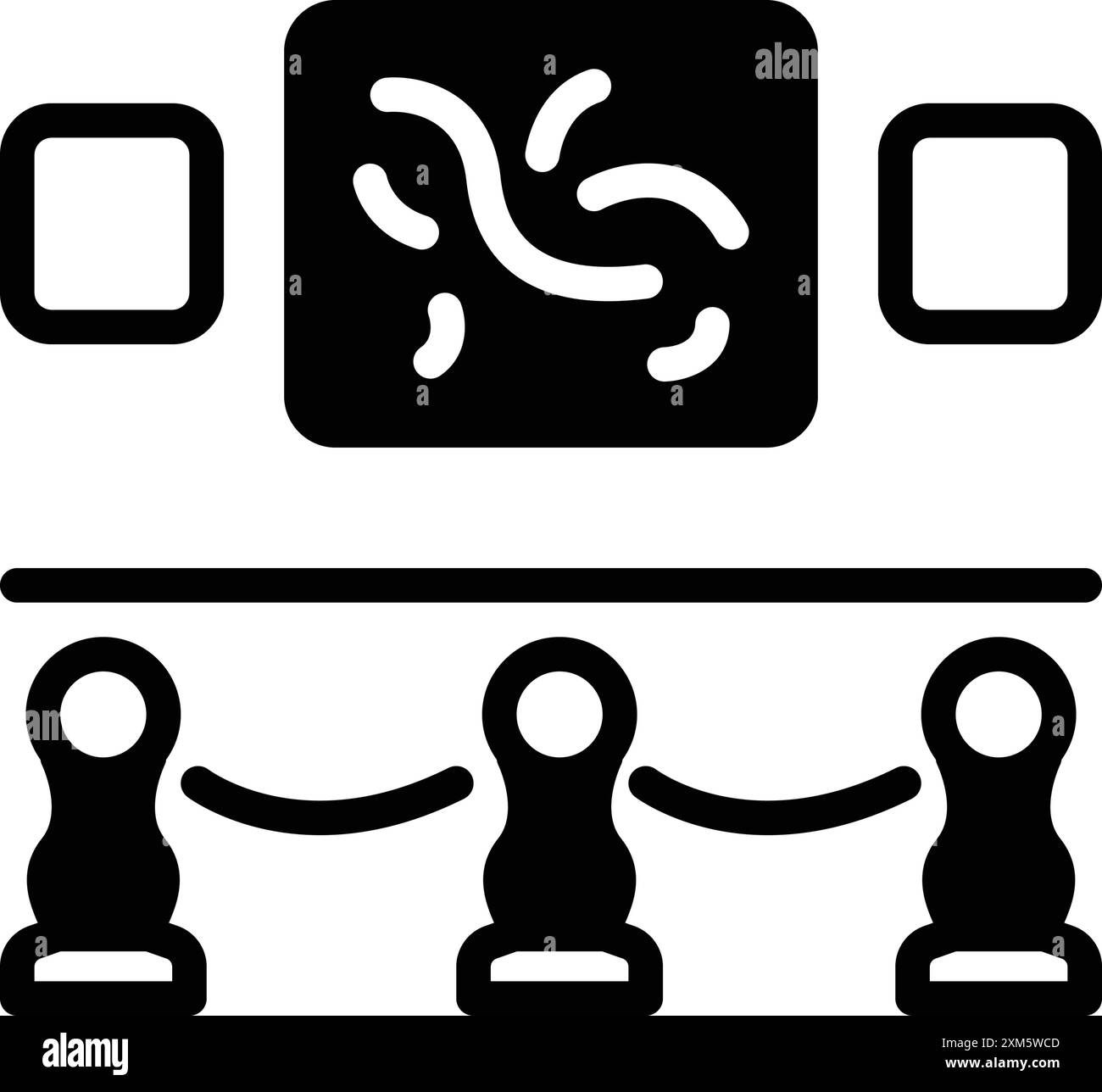 Exhibition stand icon Cut Out Stock Images & Pictures - Alamy