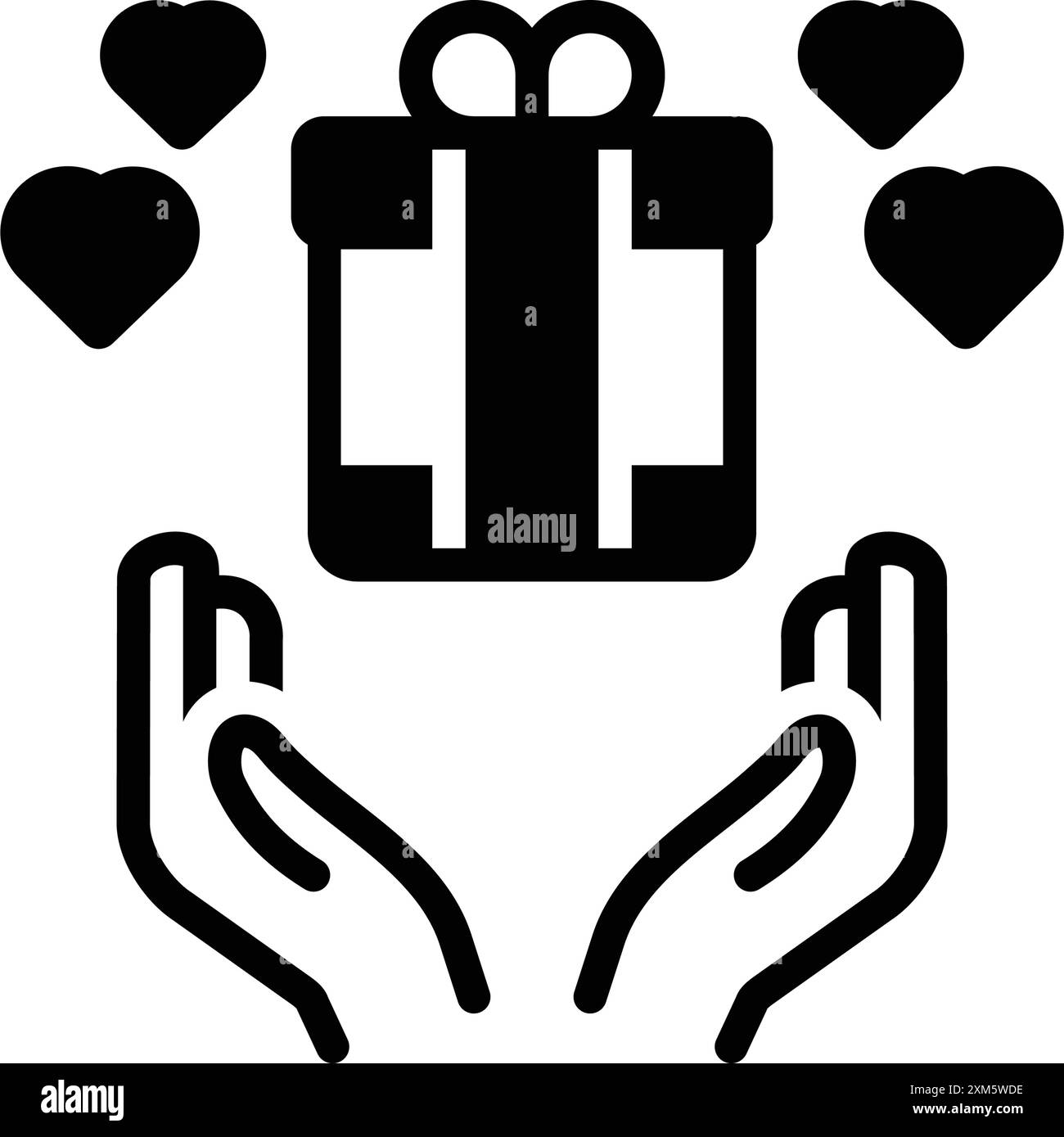 Icon for charity, pittance Stock Vector Image & Art - Alamy