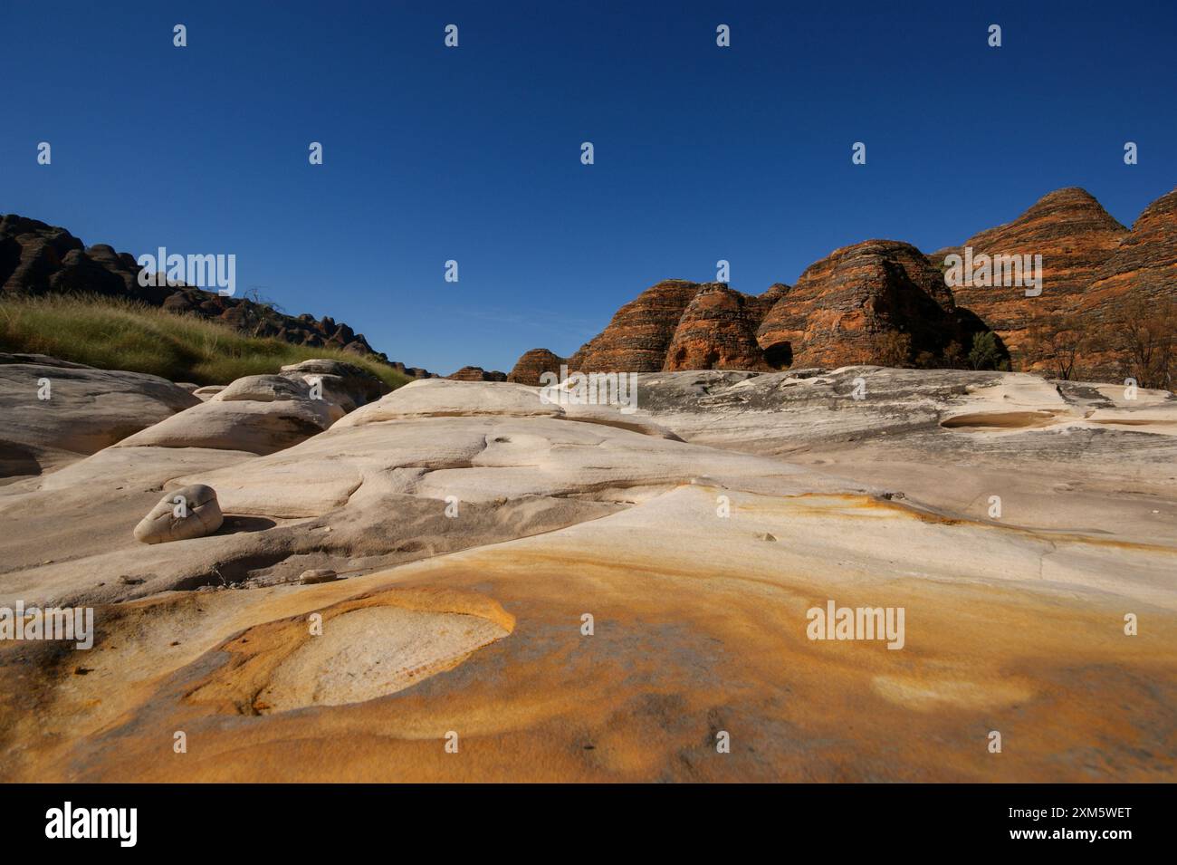 Thick layer of picanniny structure with beehive domes in the Bungle ...
