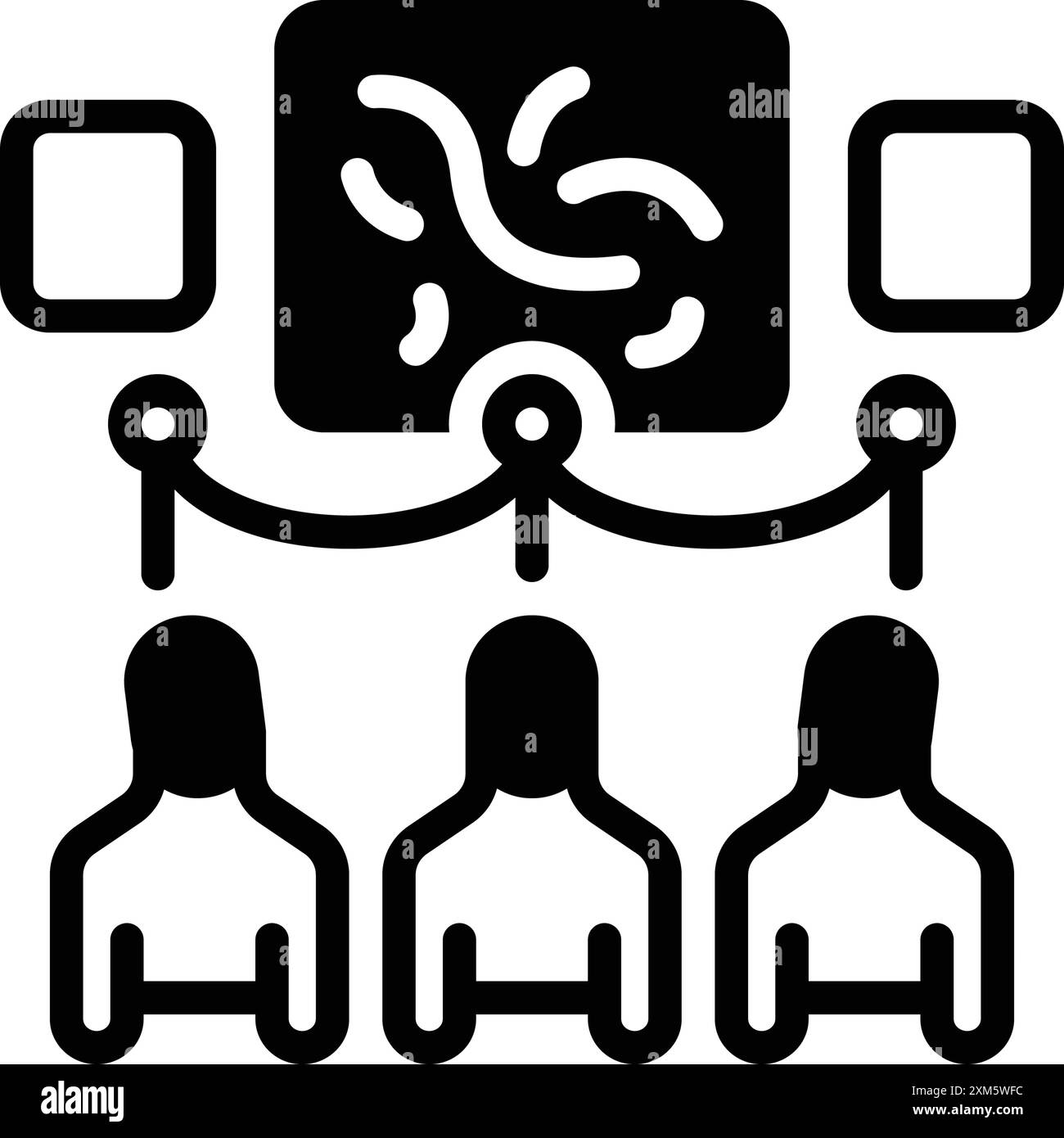 Icon for visitors, exhibition Stock Vector Image & Art - Alamy