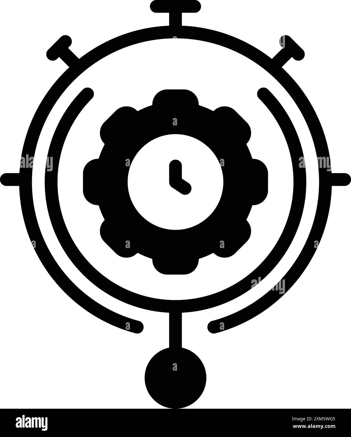 Icon for time management, time Stock Vector Image & Art - Alamy