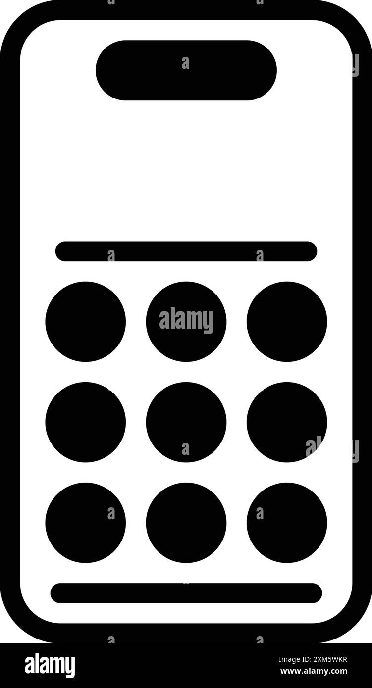 Numbers keypad Black and White Stock Photos & Images - Alamy