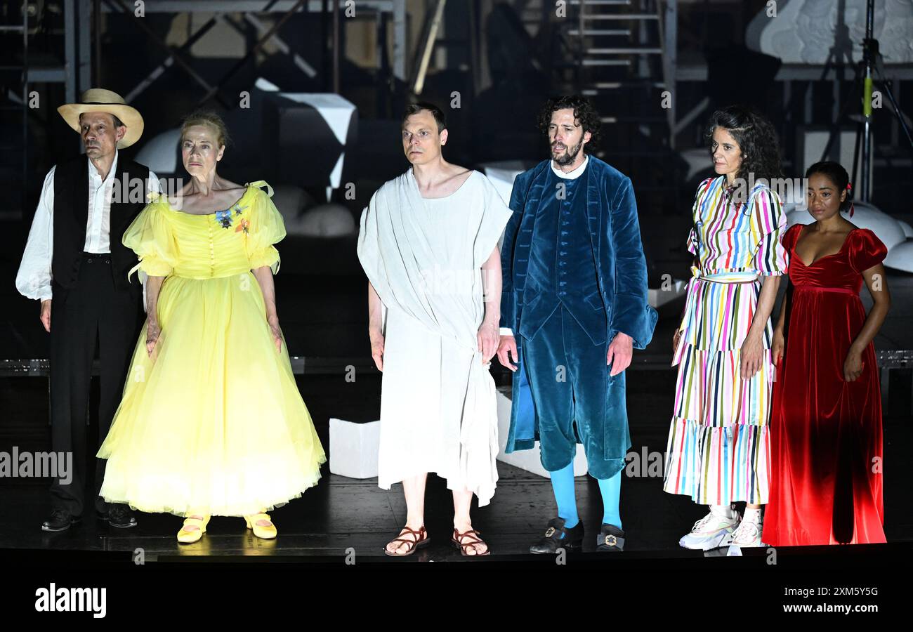 Salzburg, Austria. 25th July, 2024. ABD0218 20240725 - (v.l.) Steffen ...