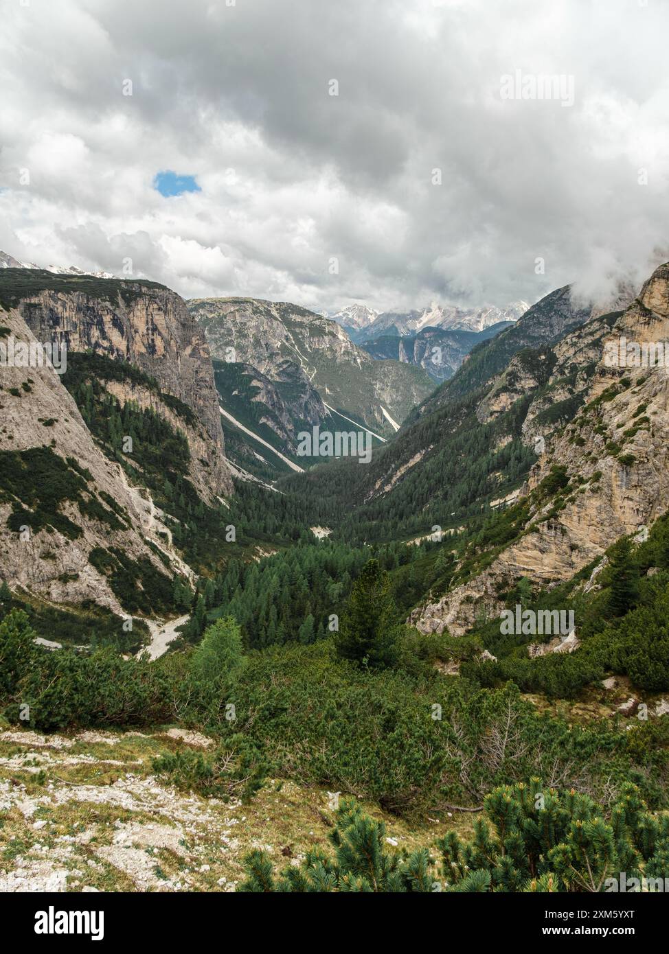 June’s Tre Cime Circuit: Snow and fog creating a surreal backdrop for ...