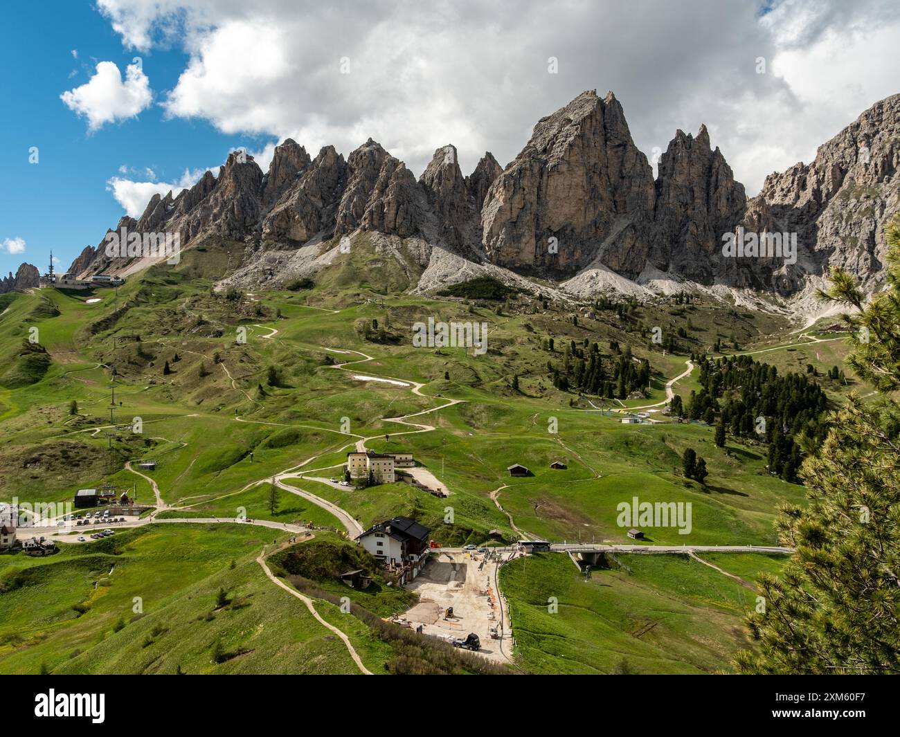 The Cir Group in the Dolomites offers a picturesque view that captures ...