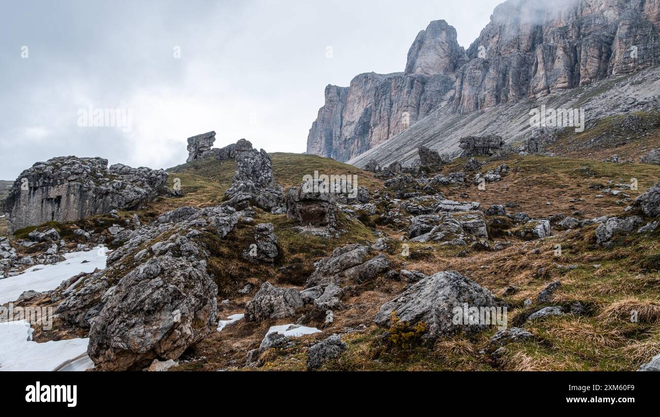 Explore the harsh, yet captivating beauty of Val Vallunga, a terrain ...