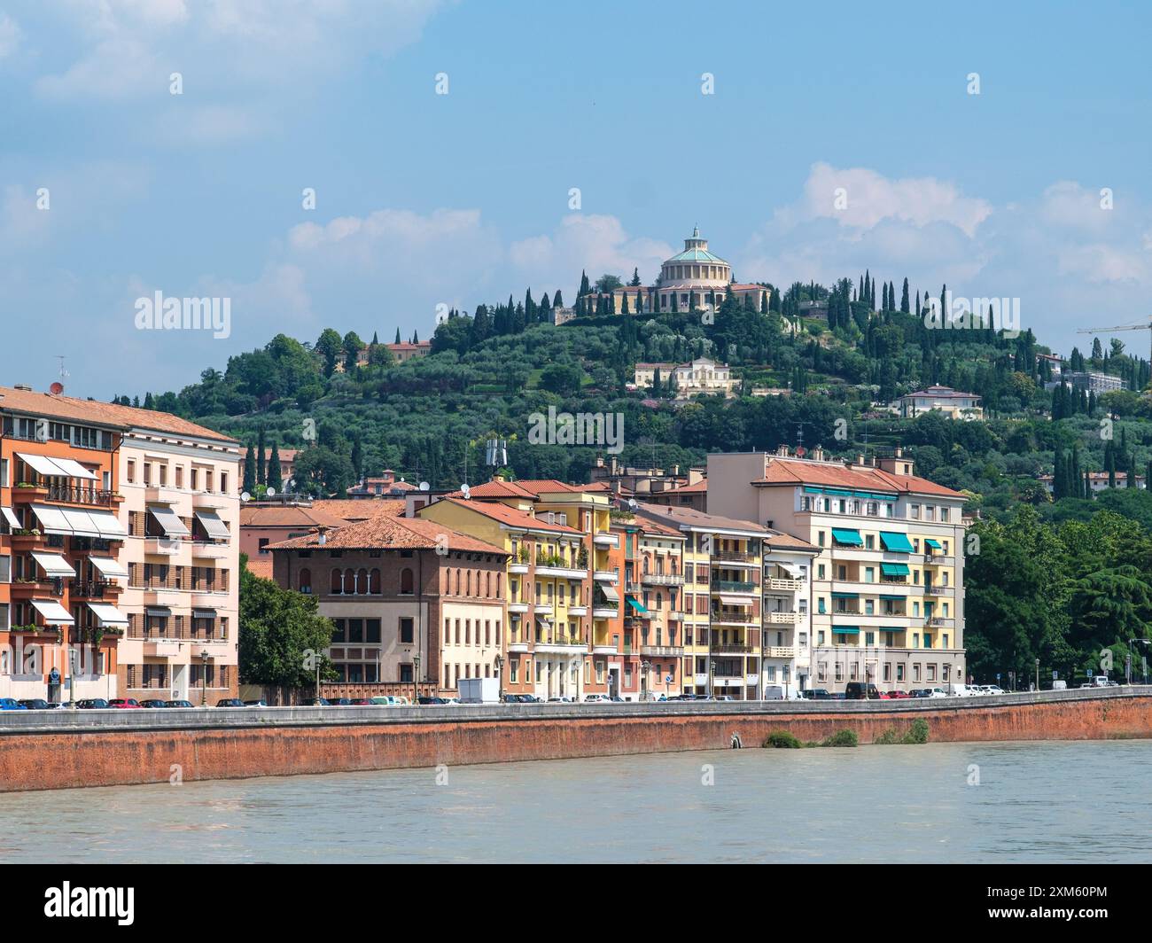 Explore the historic wonders of Verona as the summer sun casts a golden ...