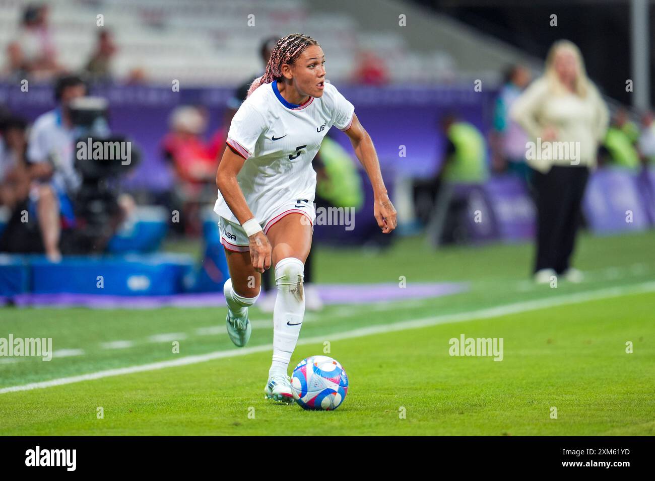 Trinity Rodman (USA), Football, Women's Group B between United States ...