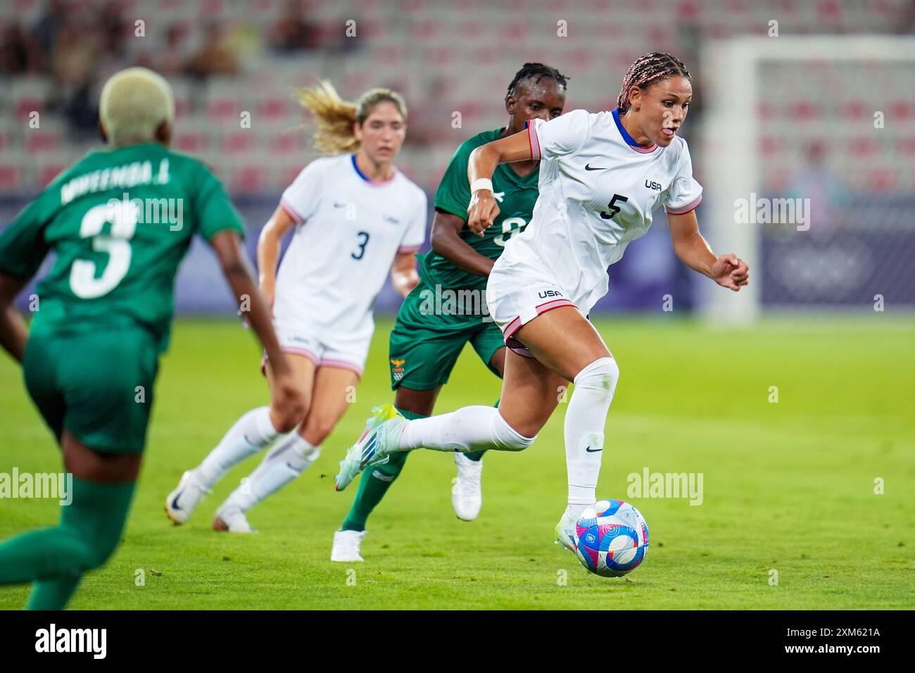 Trinity Rodman (USA), Football, Women's Group B between United States ...