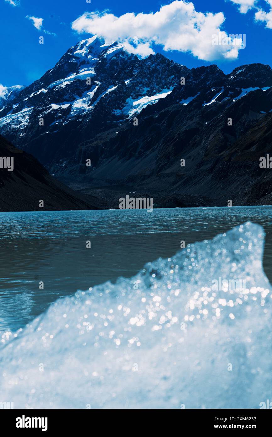 Mount cook trails hi-res stock photography and images - Alamy